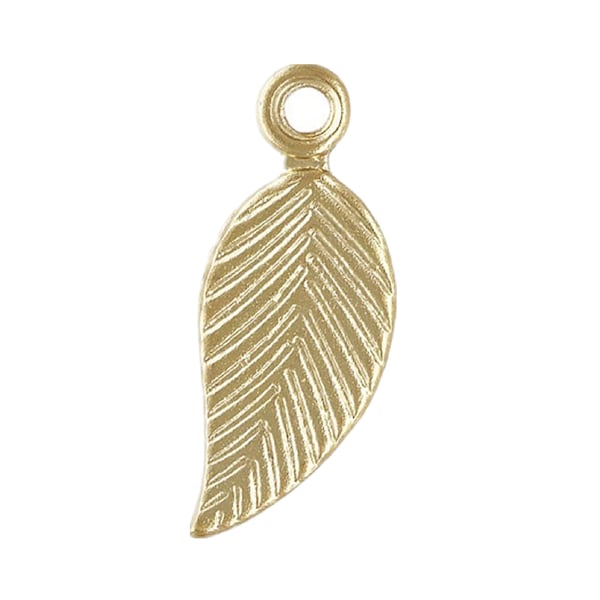 Leaf Charm - Etsy