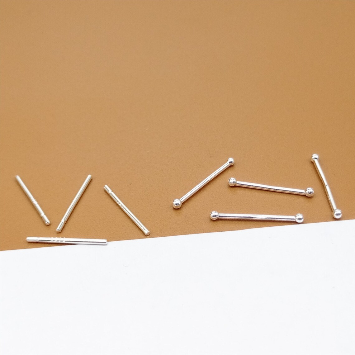 Sterling Silver Threader Posts, 925 Silver Thread Post, Threader Post ...