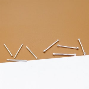 Sterling Silver Threader Posts, 925 Silver Thread Post, Threader Post ...