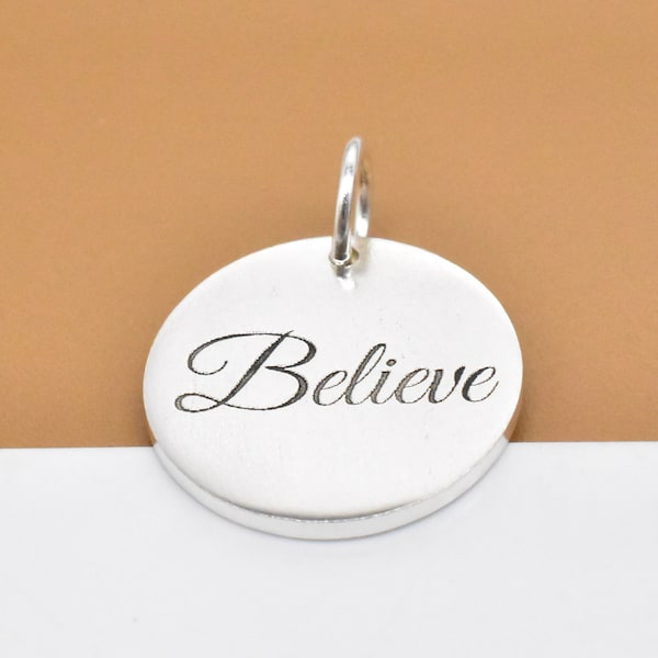 Believe Necklace - Etsy