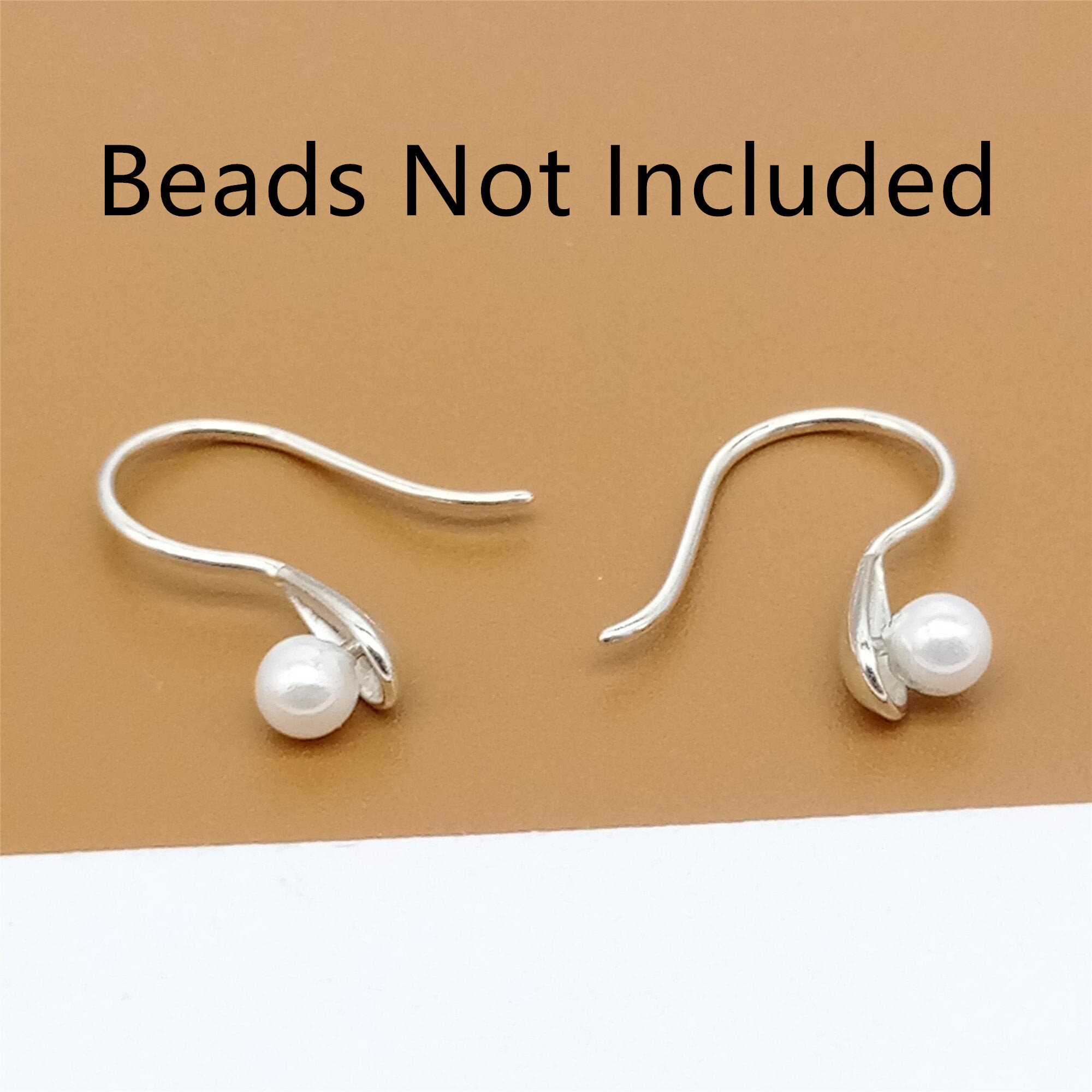 5prs Sterling Silver Ear Wires, Earring Wire, Ear Wire Hook, 925 Silver ...