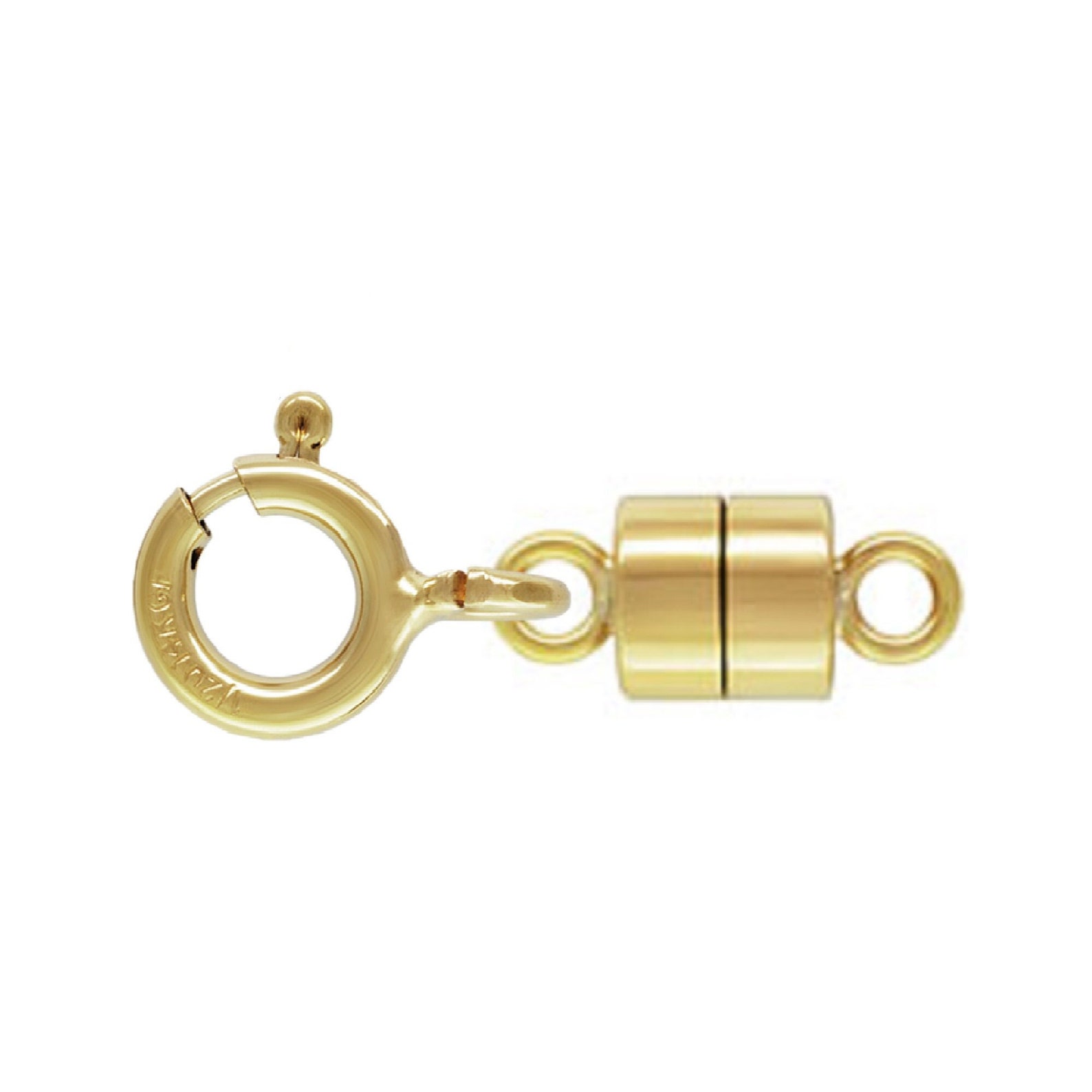 14K Gold Filled Magnetic Clasp, 14K Gold Filled Magnet Clasp, Convert ...
