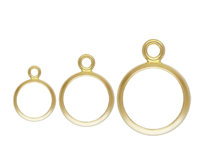 Gold Filled Round Tube Bezel Setting 2mm - Etsy