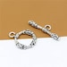 2 Sterling Silver Toggle Clasp, 925 Stering Silver Toggle Clasps, 925 ...