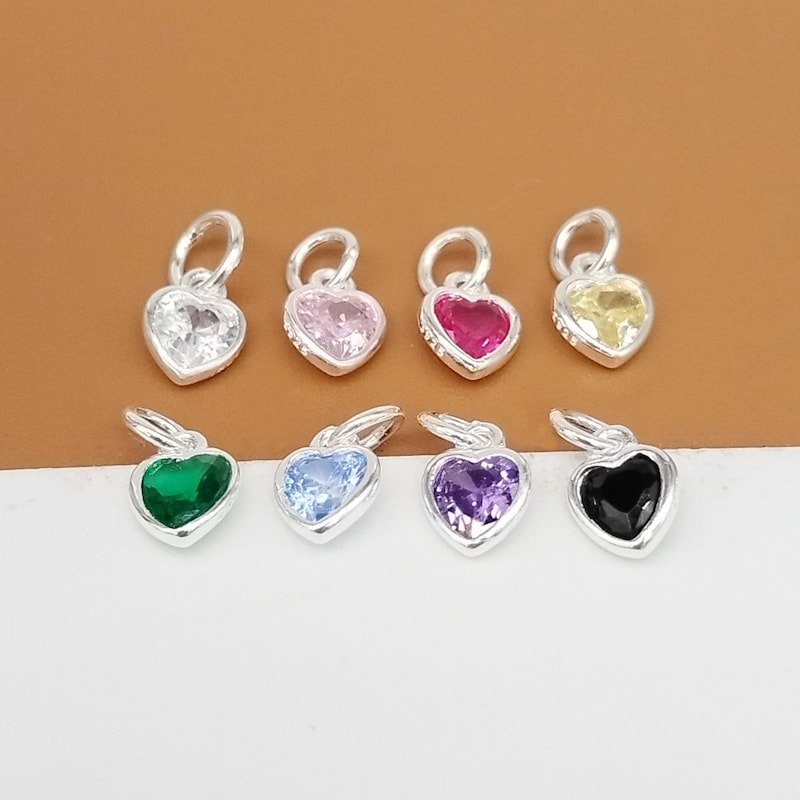 Heart Shaped Charms - Etsy