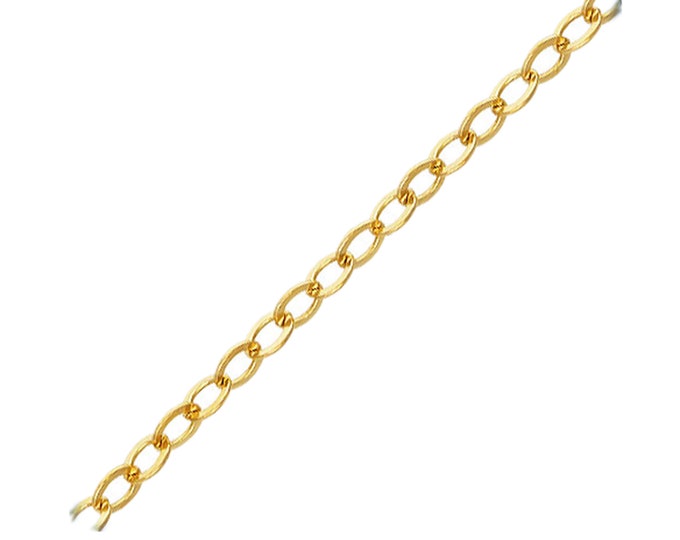 Sterling Silver Round Curb Chain Bulk Curb Chain Unfinished | Etsy