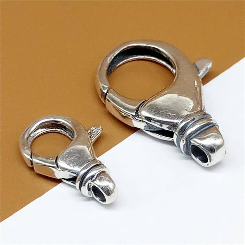 Sterling Silver Lobster Clasp Trigger Clasp 925 Silver - Etsy