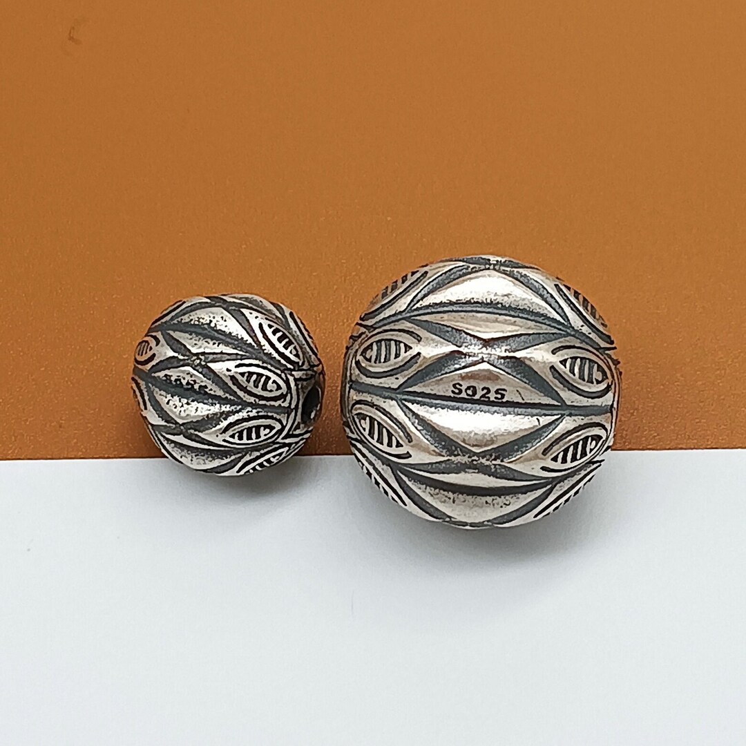 Sterling Silver Fish Bead, 925 Silver Sea Bead, Animal Bead, Ocean Bead ...