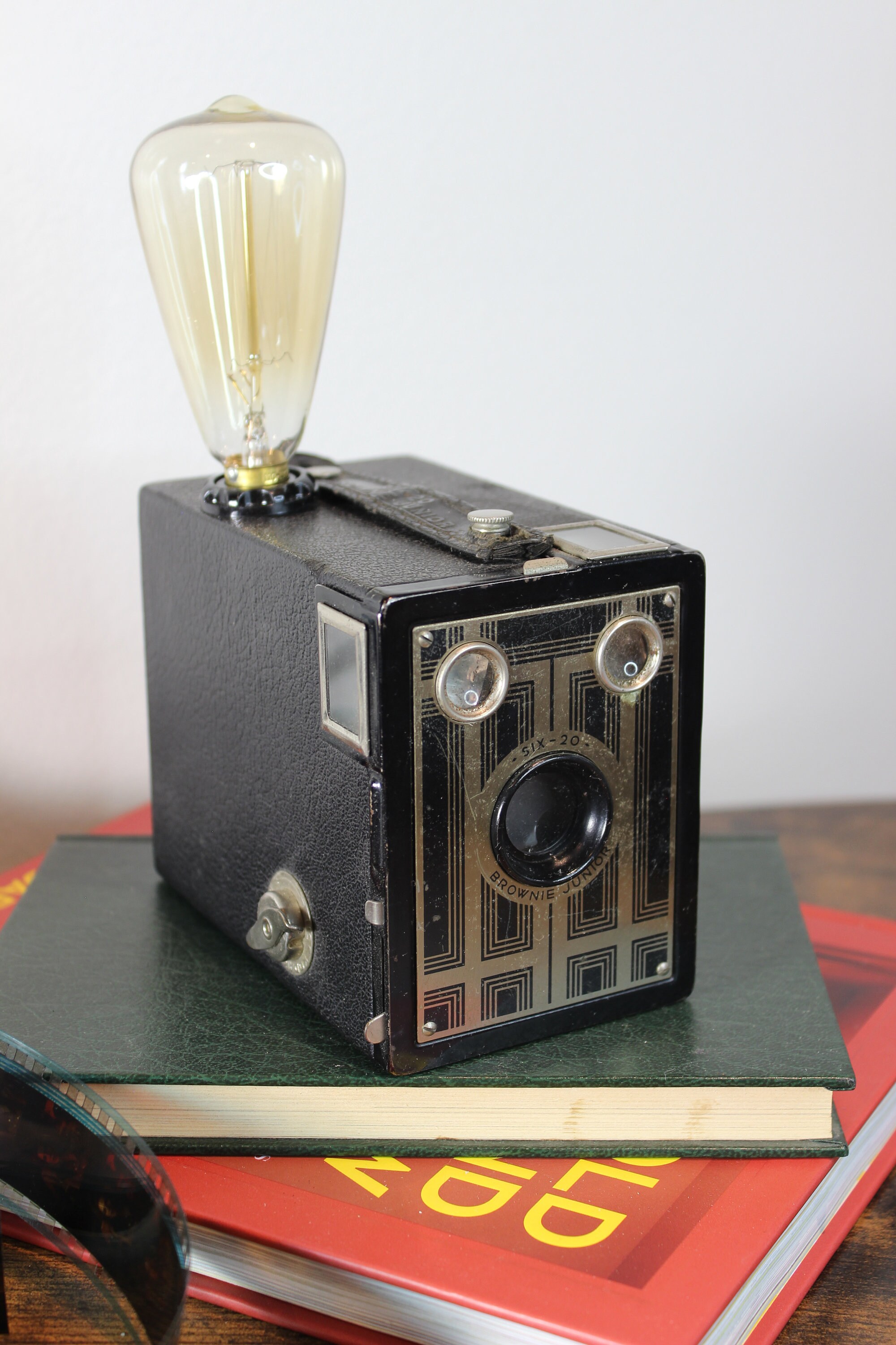 Art Deco Brownie Box Camera Light - Etsy