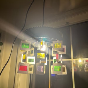 Slide Carousel Pendant Light Colorful Slides - Etsy