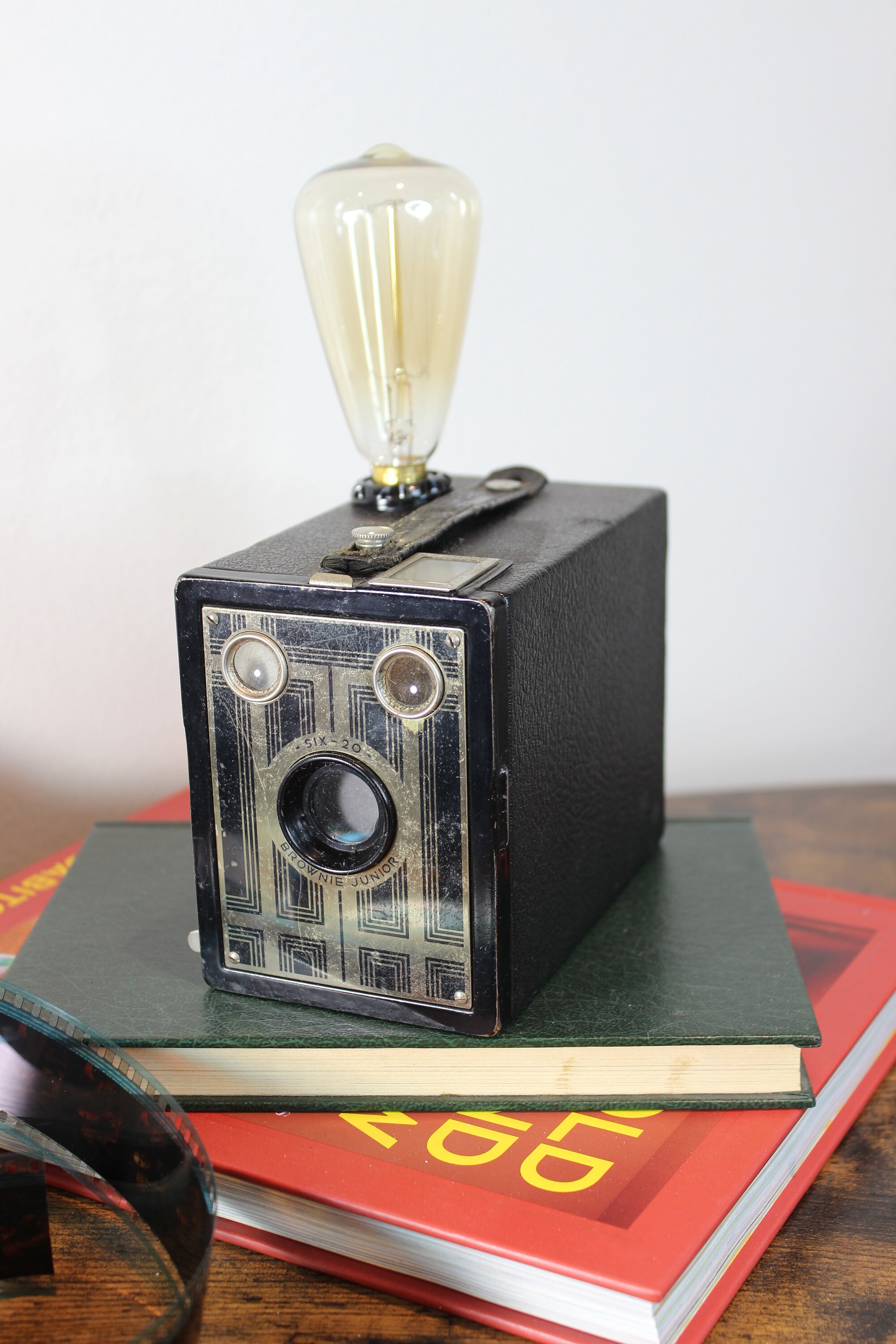 Art Deco Brownie Box Camera Light - Etsy