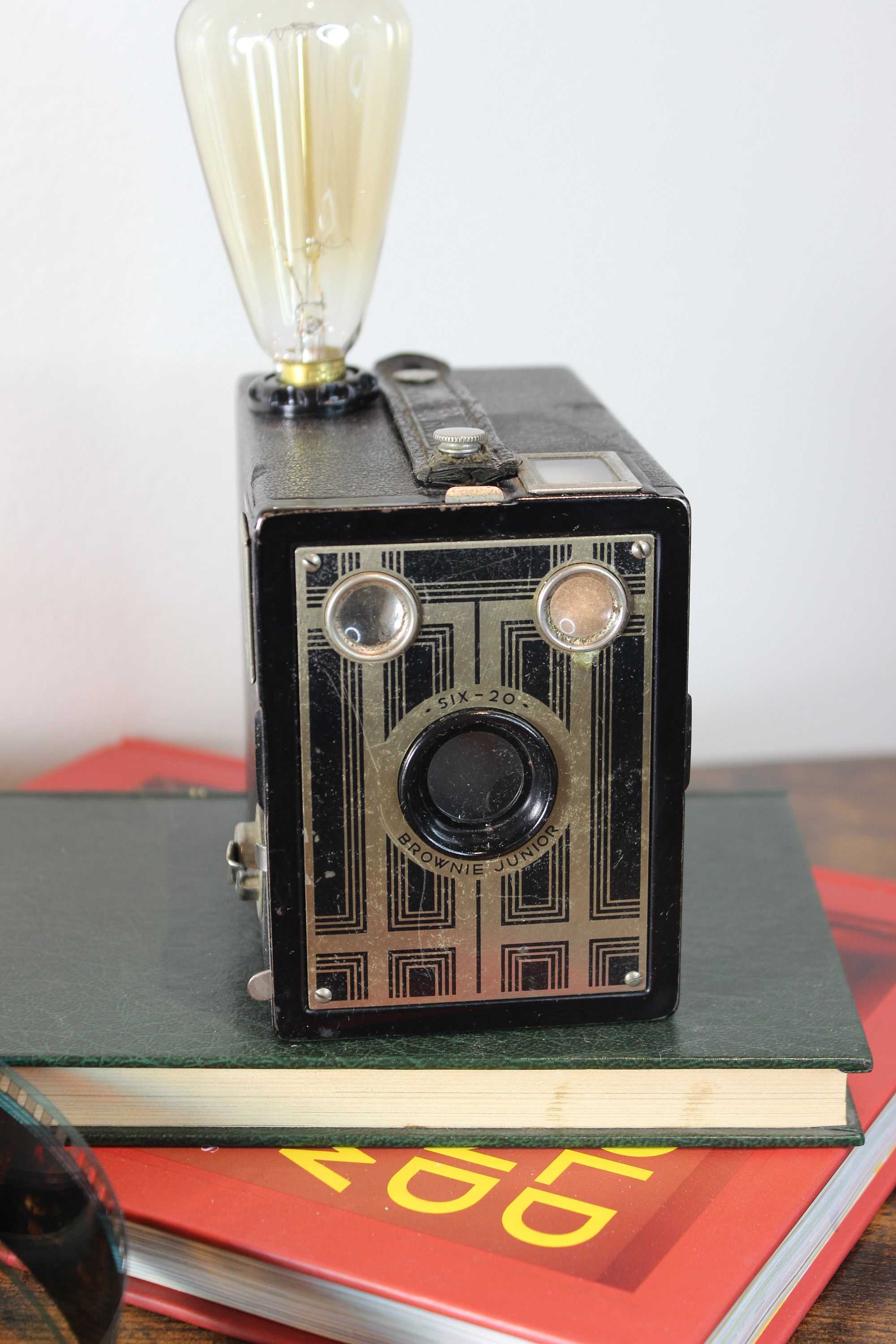Art Deco Brownie Box Camera Light - Etsy