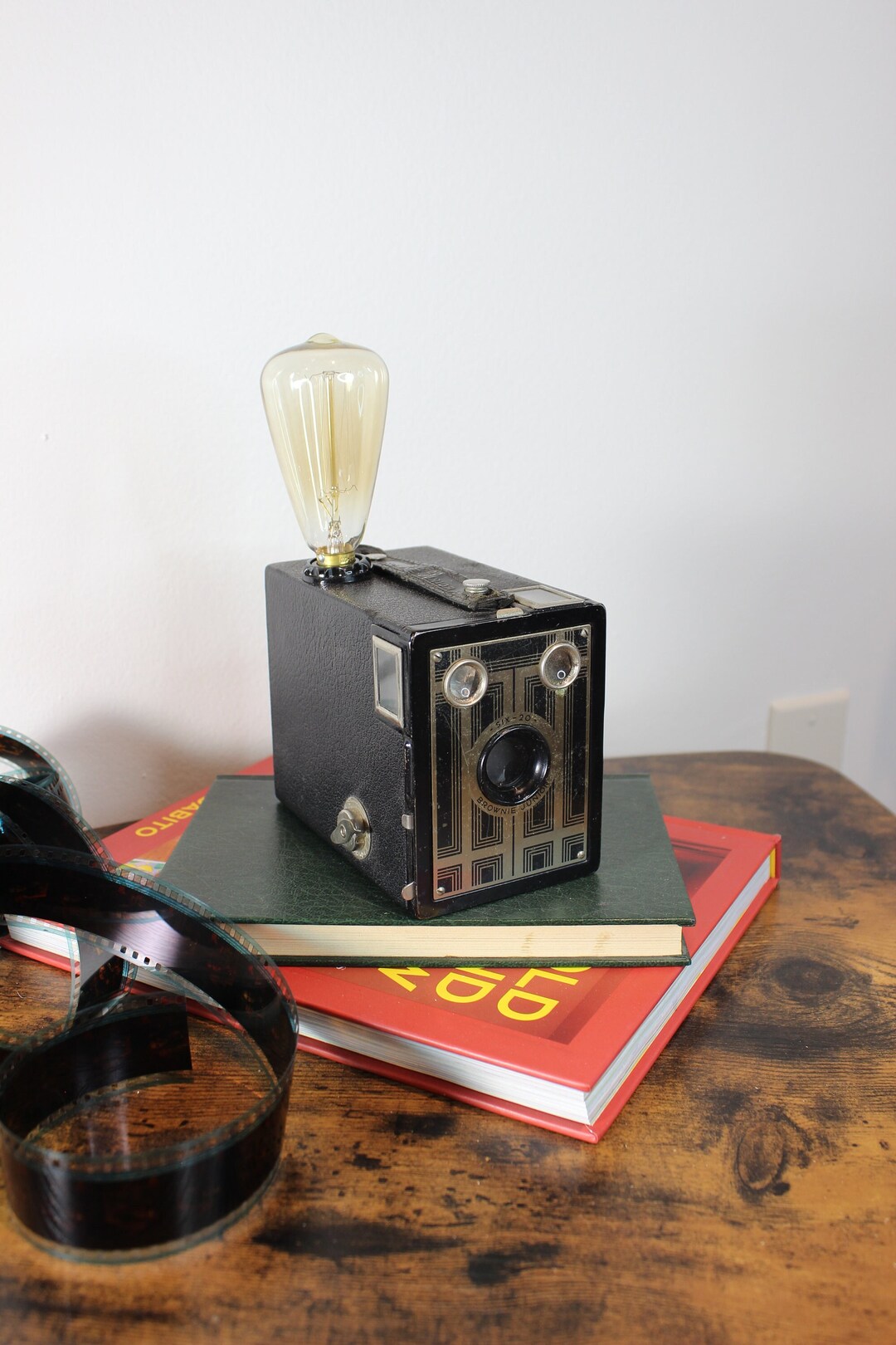 Art Deco Brownie Box Camera Light - Etsy