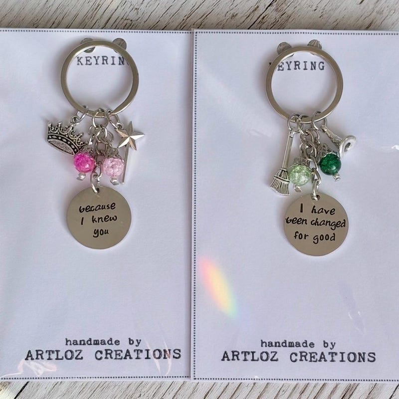 Wicked Inspired Keychain - Etsy