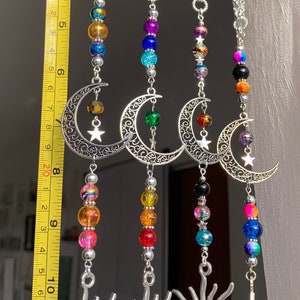 Handmade Sun Moon & Stars Suncatcher Hanging Charm Gift - Etsy