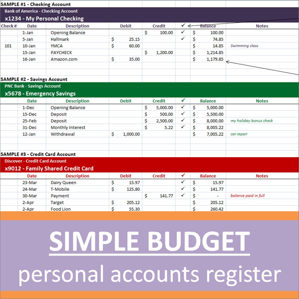 Excel Checkbook Register Budget Worksheet – Ame.my.id Excel Checkbook Register Budget Worksheet – Ame.my.id