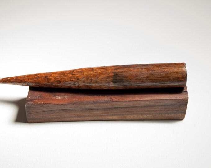 11 1/2" Wooden Vampire Stake Hand Carved - Etsy