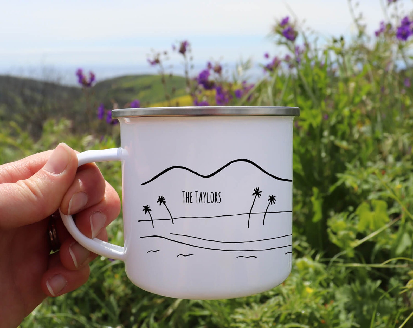 Paddle Board Custom Name Mug, SUP Couple Beach Themed Decor, Best ...