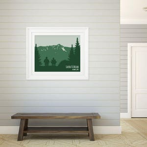 Adventure Awaits Couple, Engagement Gift Camping, Camping Wedding Gift ...