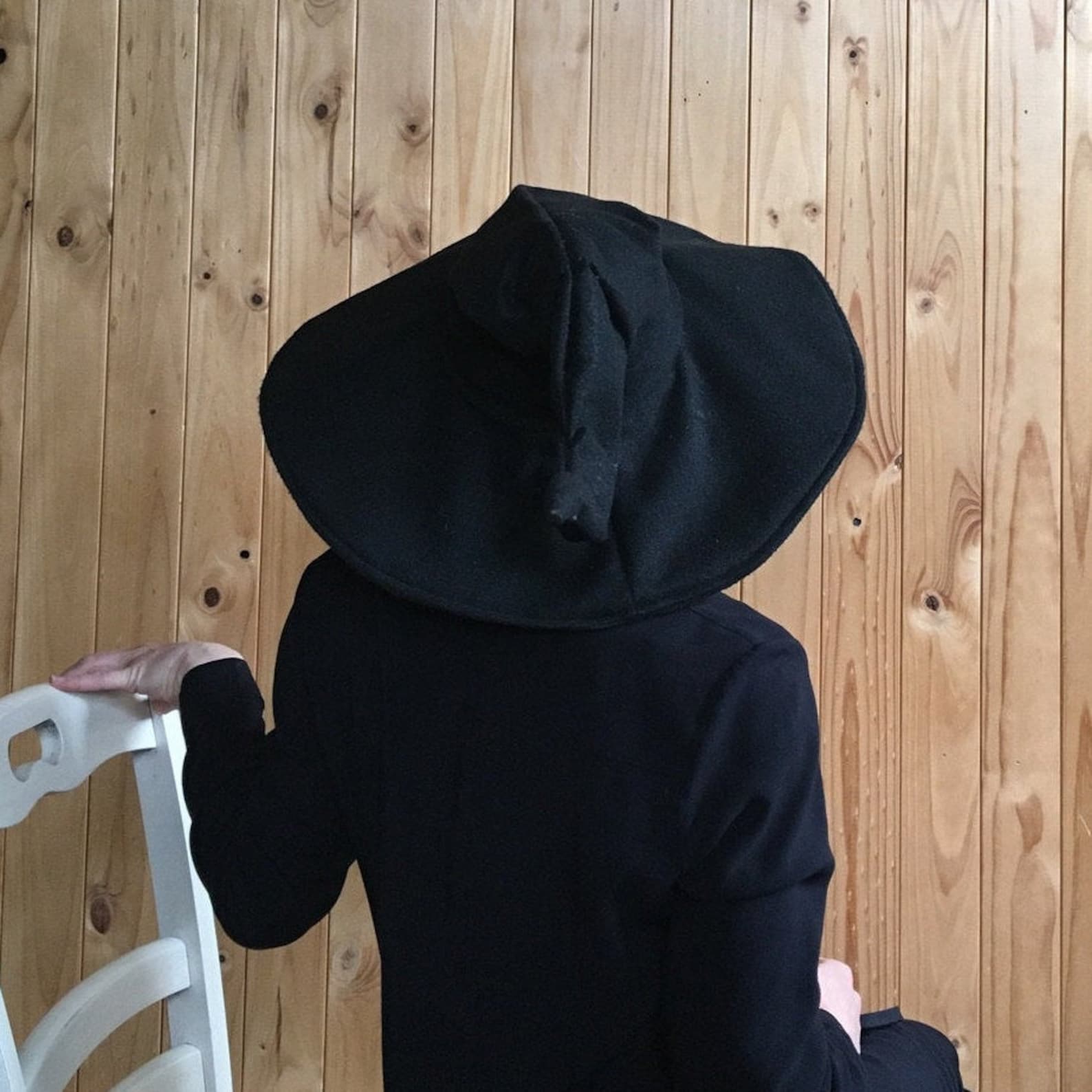 Witch Hat / Wizard Hat / Pointy Hat / Wide Brim Hat / Mage / - Etsy