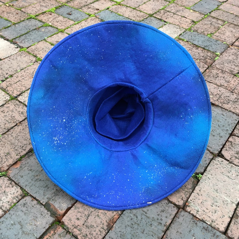 Witch Hat / Wizard Hat / Pointy Hat / Wide Brim Hat / Mage / - Etsy