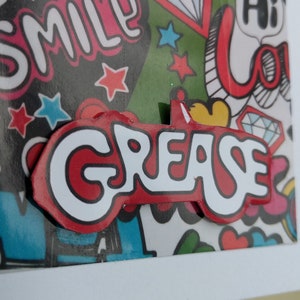 GREASE ϟ the Movie Handmade Card Any Occasion Rydell - Etsy