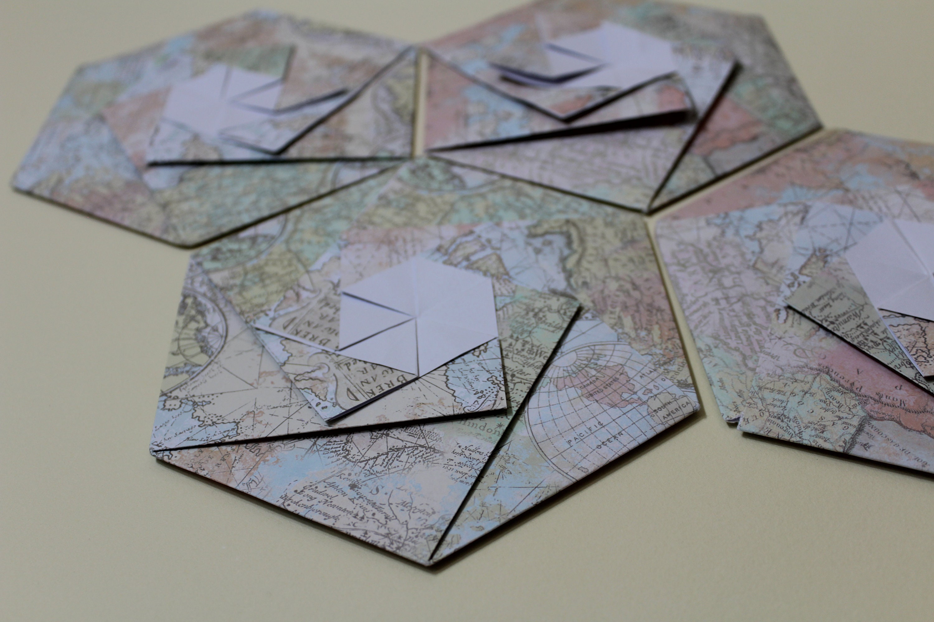 Origami Envelopes, Hexagon, Envelopes, Greeing Cards, Origami Gift ...