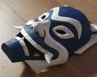 Avatar Blue Spirit Mask | Etsy