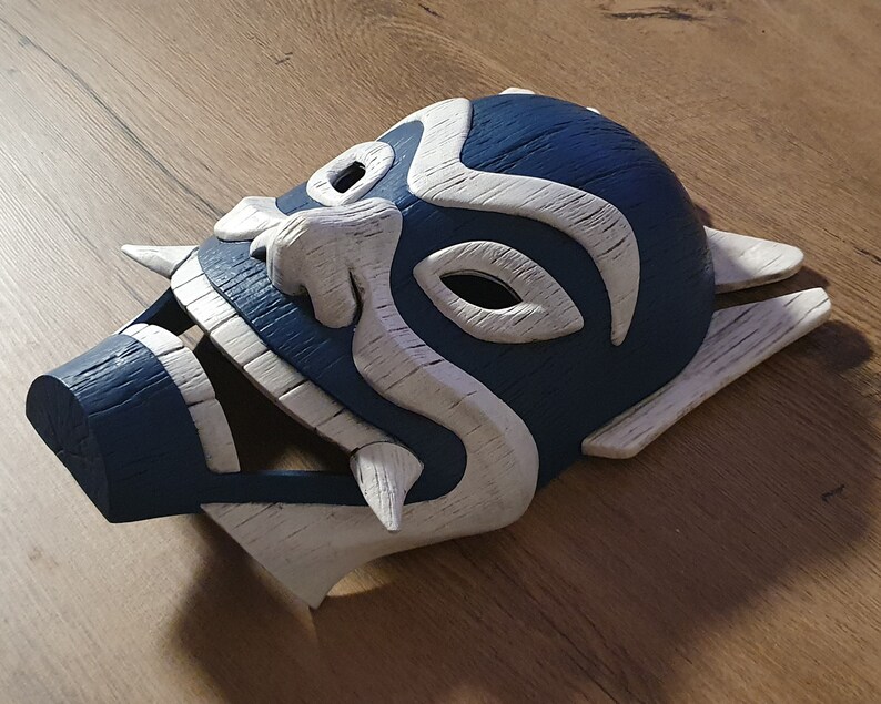 Avatar: the Last Airbender Inspired Blue Spirit Mask - Etsy