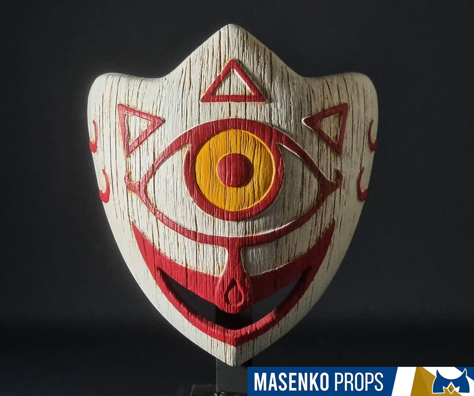 Handmade Zelda Mask of Truth: Polyurethane Resin Cosplay Display - Etsy