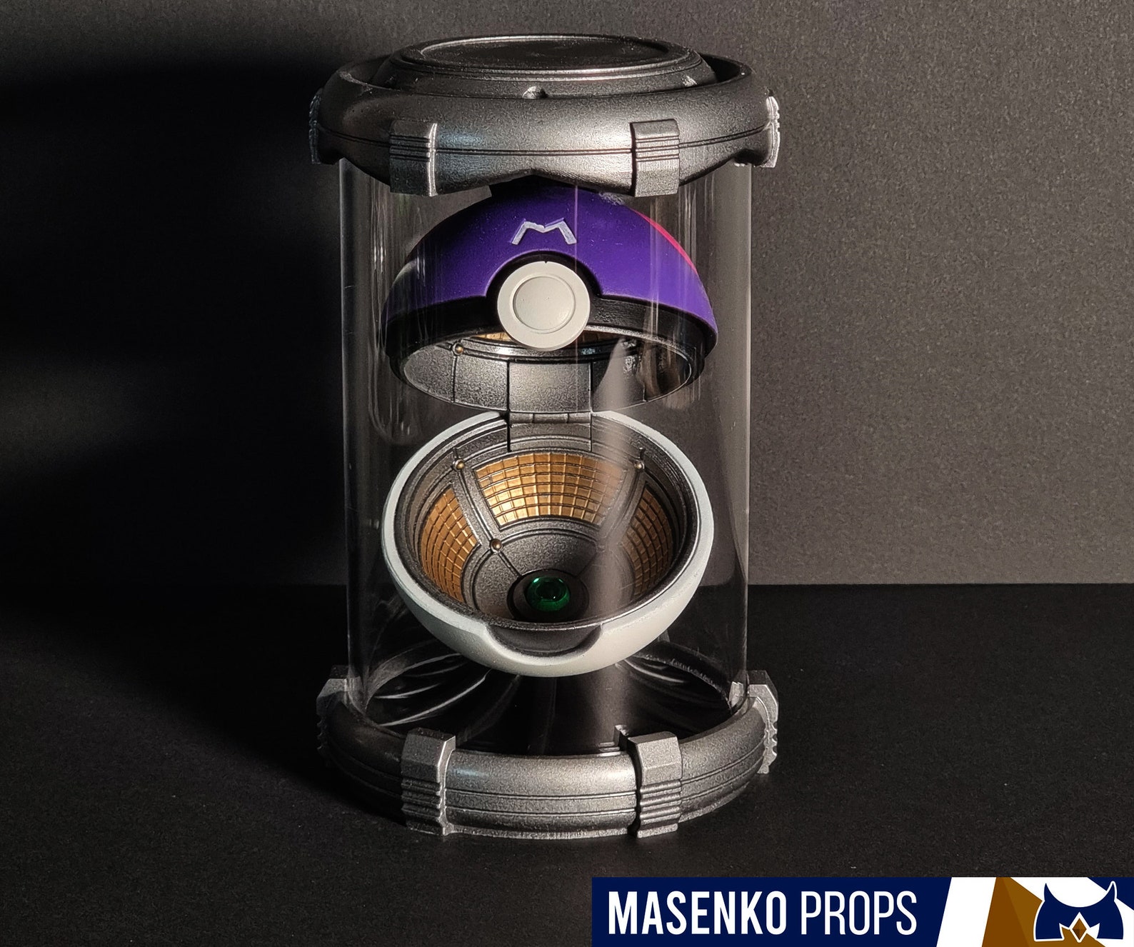 Pokemon Inspired Masterball Replica - Etsy