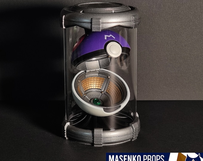 Pokemon Inspired Masterball Replica - Etsy
