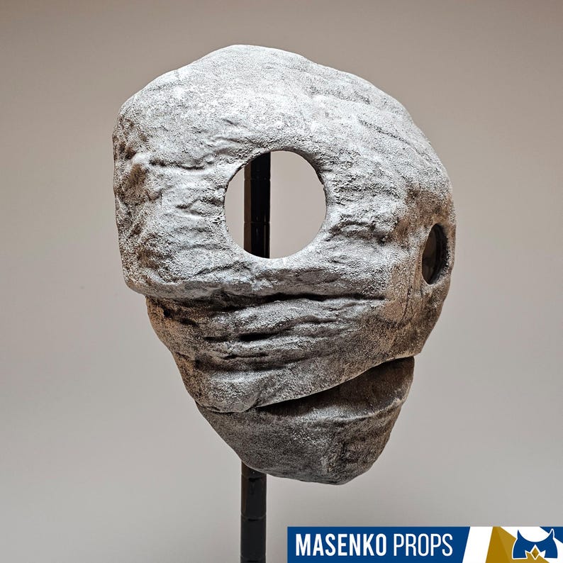 Handmade Zelda Stone Mask Replica: Majora's Mask Cosplay Prop - Etsy