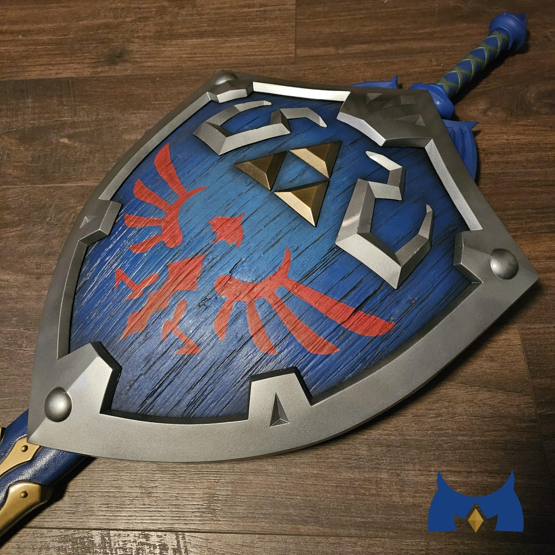 Full Size Legend of Zelda Hylian Shield Replica - for Cosplay or ...