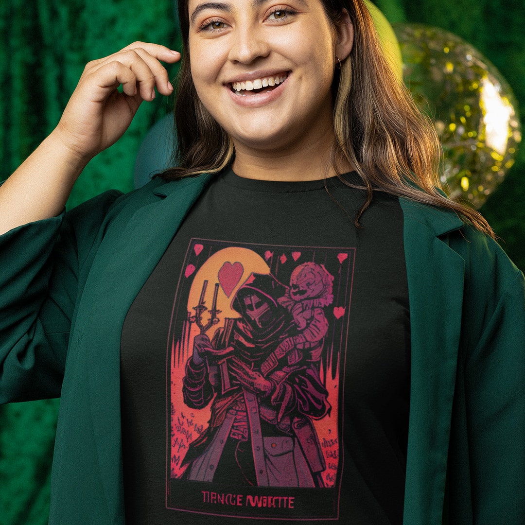 Gothic Vaporwave Dungeon Lovers Tarot Card Shirt Edgy Tee - Etsy
