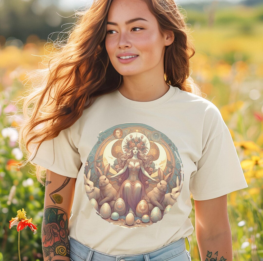 Spring Shirt, Ostara Shirt, Easter Flowers, Pagan Spring Equinox Shirt ...