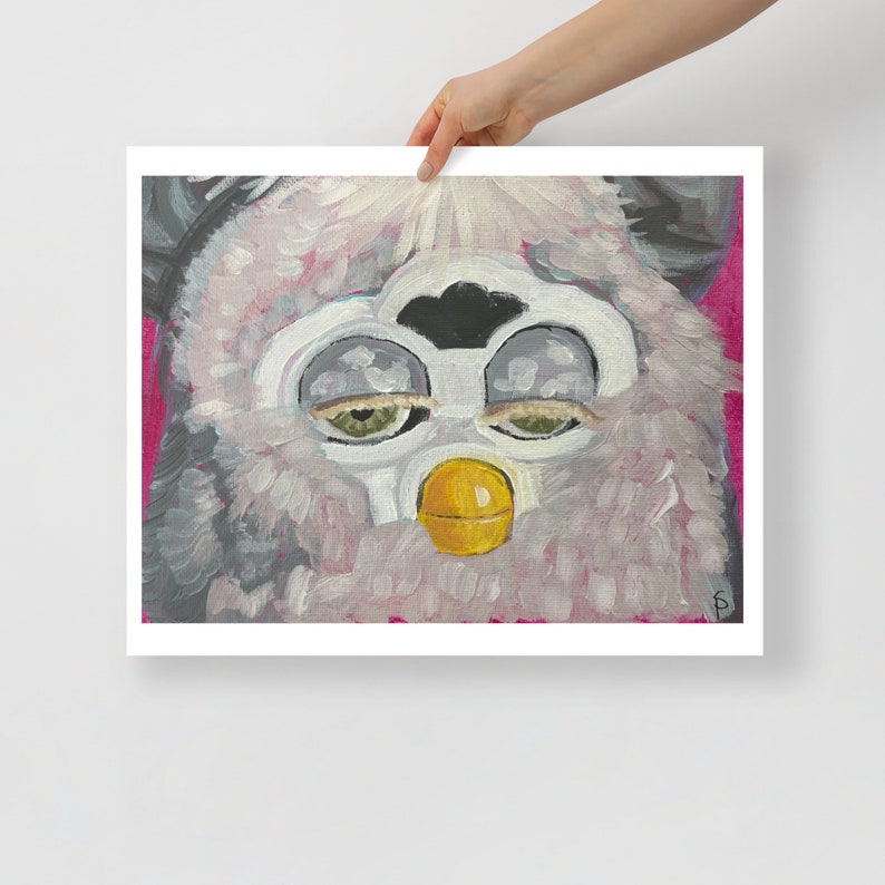 90's Nostalgia-furby Print - Etsy