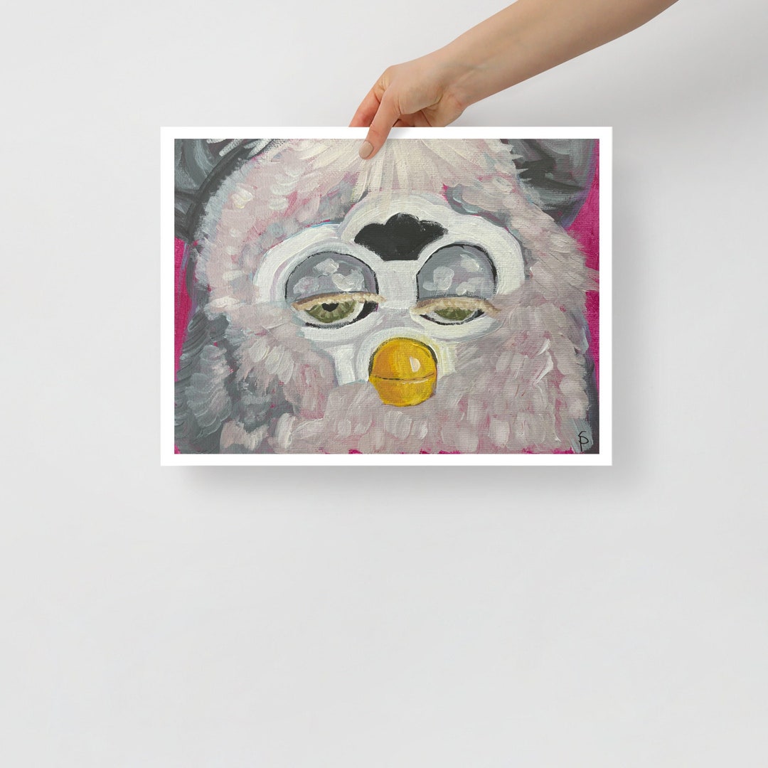 90's Nostalgia-furby Print - Etsy