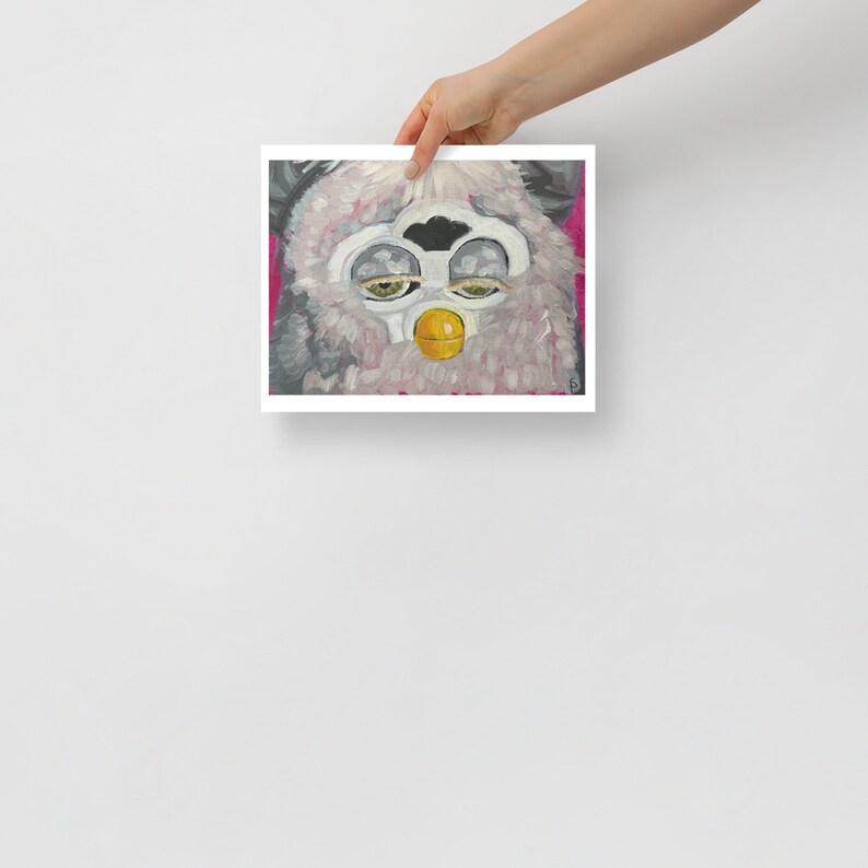 90's Nostalgia-furby Print - Etsy