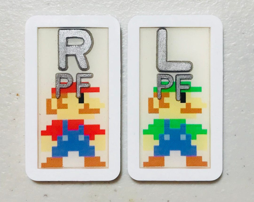 Set of 8-bit Mario Bros. & Friends Nintendo NES X-ray Markers - Etsy