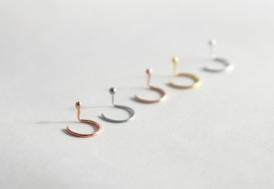 Backless Stud Earrings 2mm Ball Handmade Comfortable - Etsy