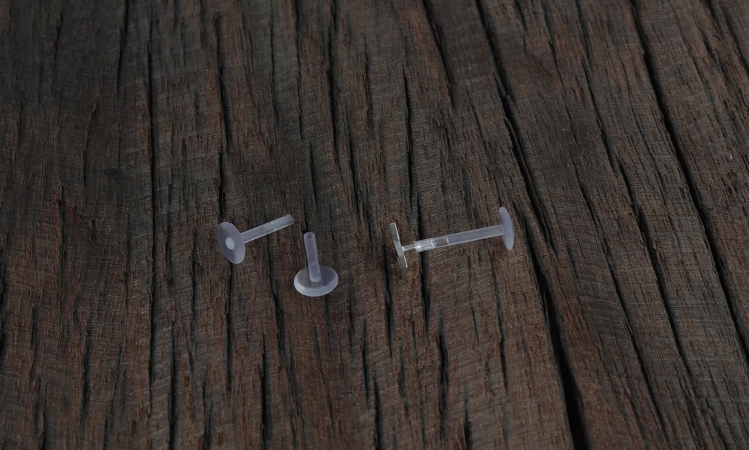 Add On Extra Tragus Backs 16 Gauge Bioflex Style Push Fit Tragus/labret ...
