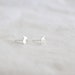 Sunfish Silhouette Stud Earrings • Sterling Silver • Handmade • Mola ...