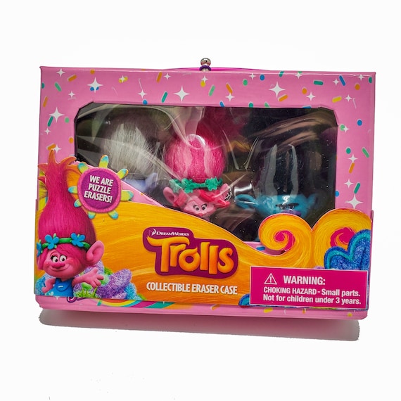 Dreamworks Trolls Collectable Eraser Case | Etsy
