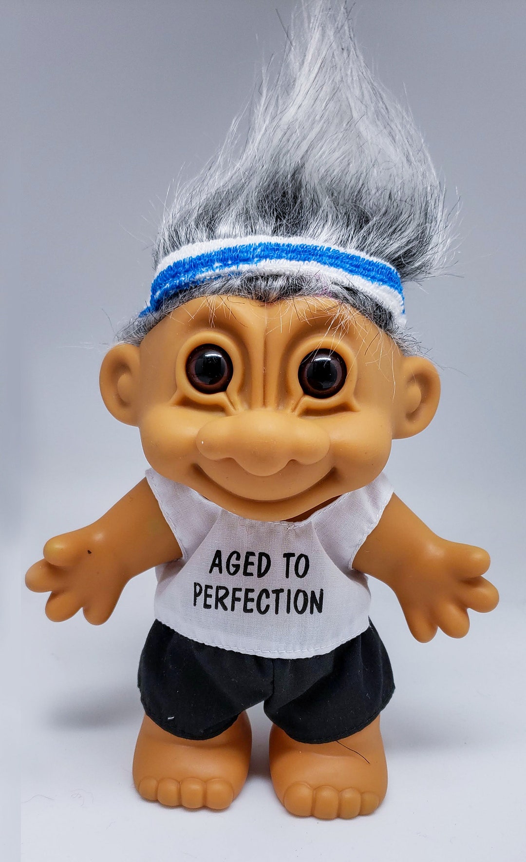Vintage Russ Troll Doll - RARE Sporty Elder / Athletic Senior - Etsy