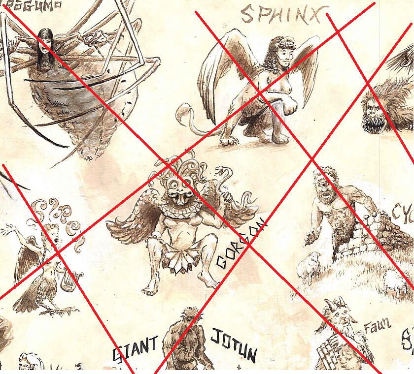 Cryptid Monster Poster - Etsy