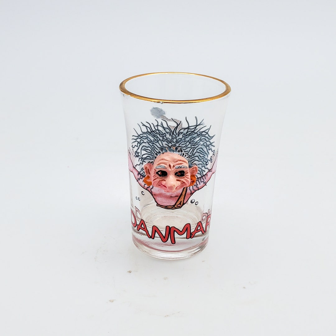 3D Troll Shot Glass - Danish Trolls - Etsy