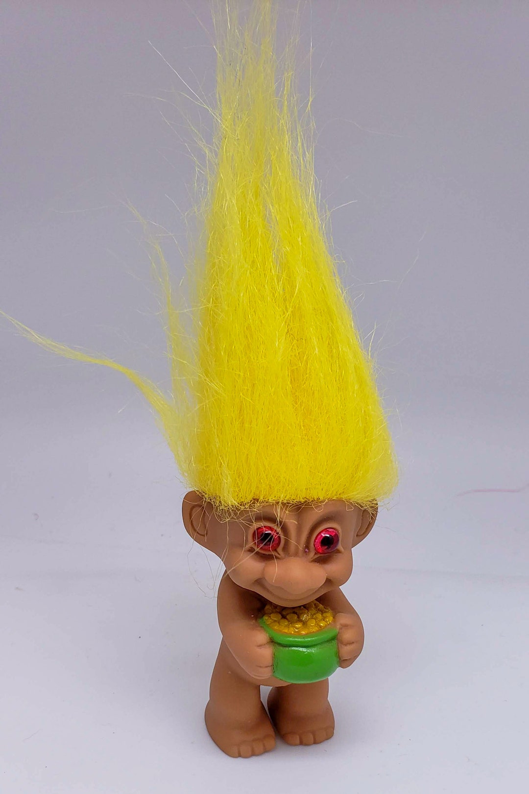 Vintage Troll Toy - Pot of Gold - Etsy