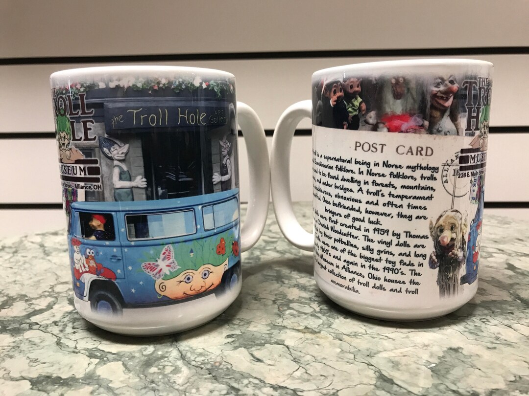 Troll Hole Signature Mug - Etsy