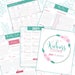 2021 Yearly Planner Printable Yearly Planner Planner | Etsy